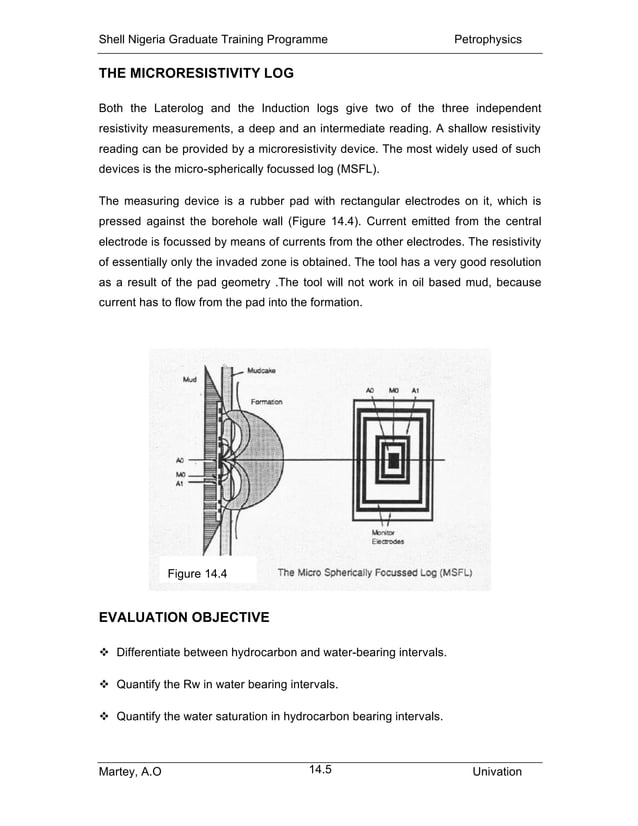 Petrophysics 14 resistivity logs | PDF