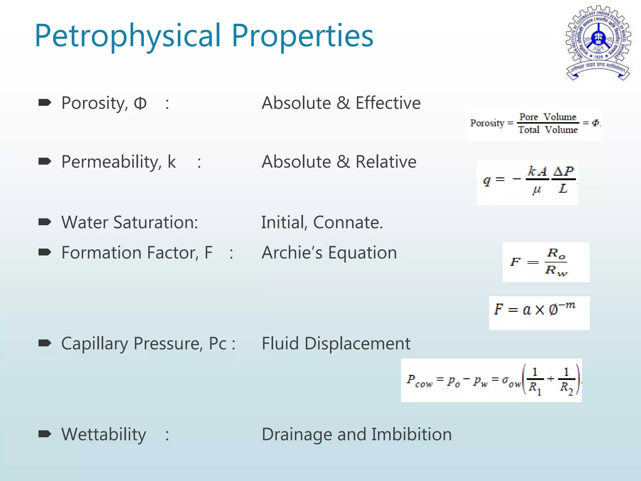 Petrophysics of organics, clay, sand and shales | PPTX