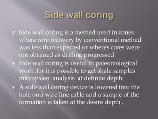 Coring and its types | PPTX
