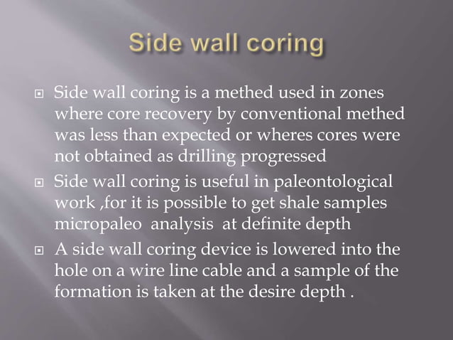 Coring and its types | PPTX