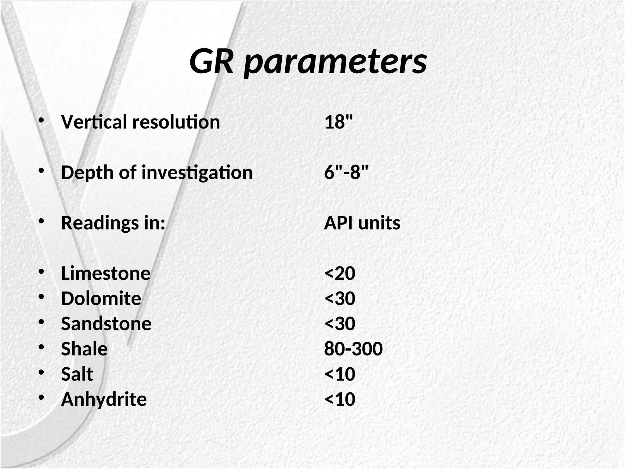 Petrophysics Theories & Principles.potential , gamma ray, lithology ...