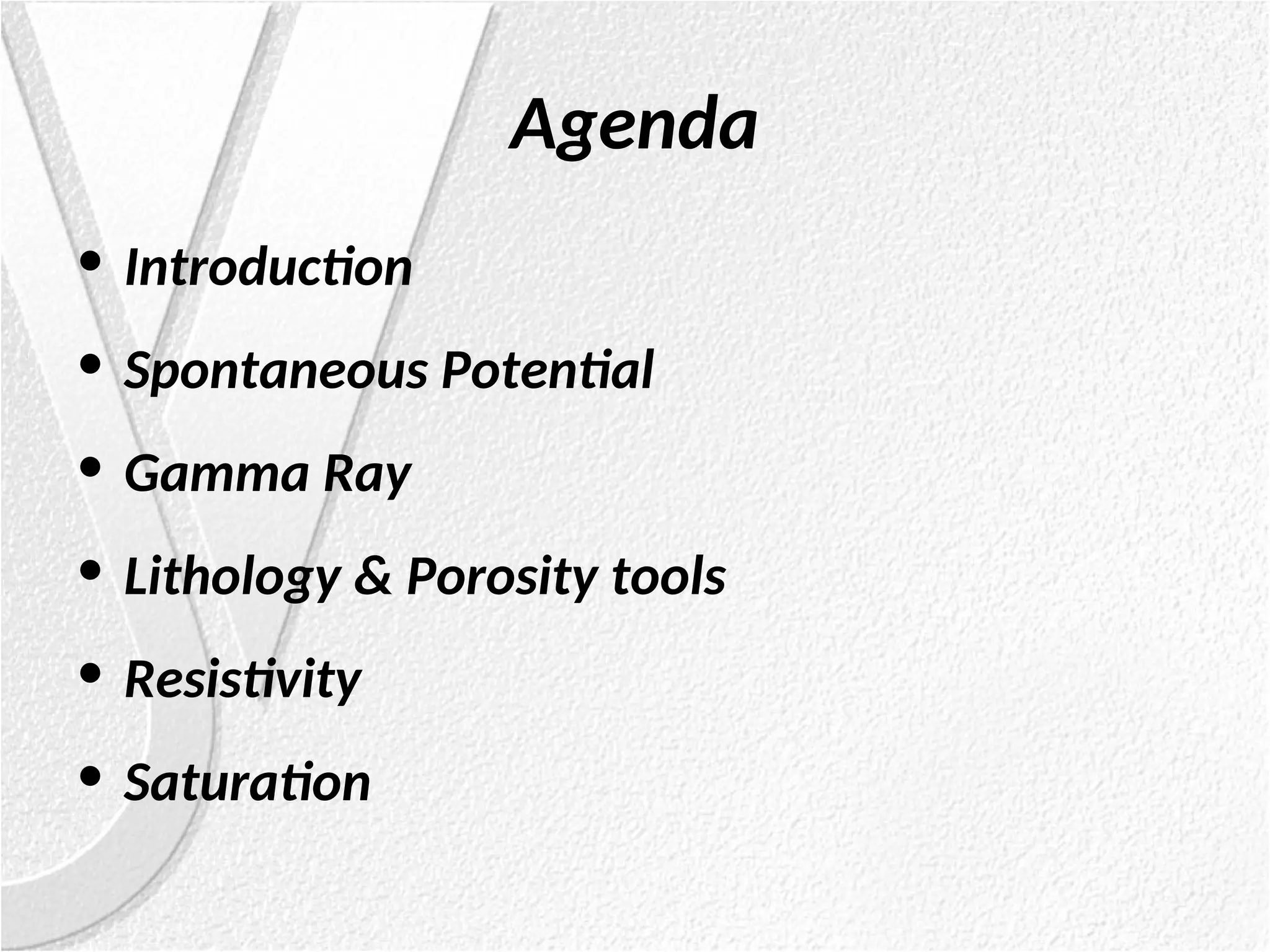 Petrophysics Theories & Principles.potential , gamma ray, lithology ...