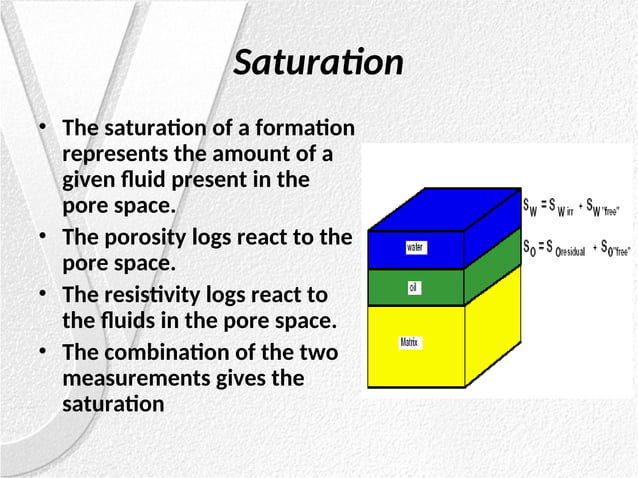 Petrophysics Theories & Principles.potential , gamma ray, lithology ...