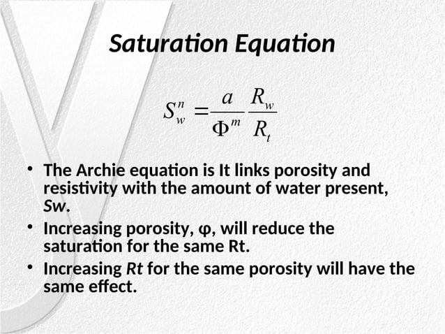 Petrophysics Theories & Principles.potential , gamma ray, lithology ...