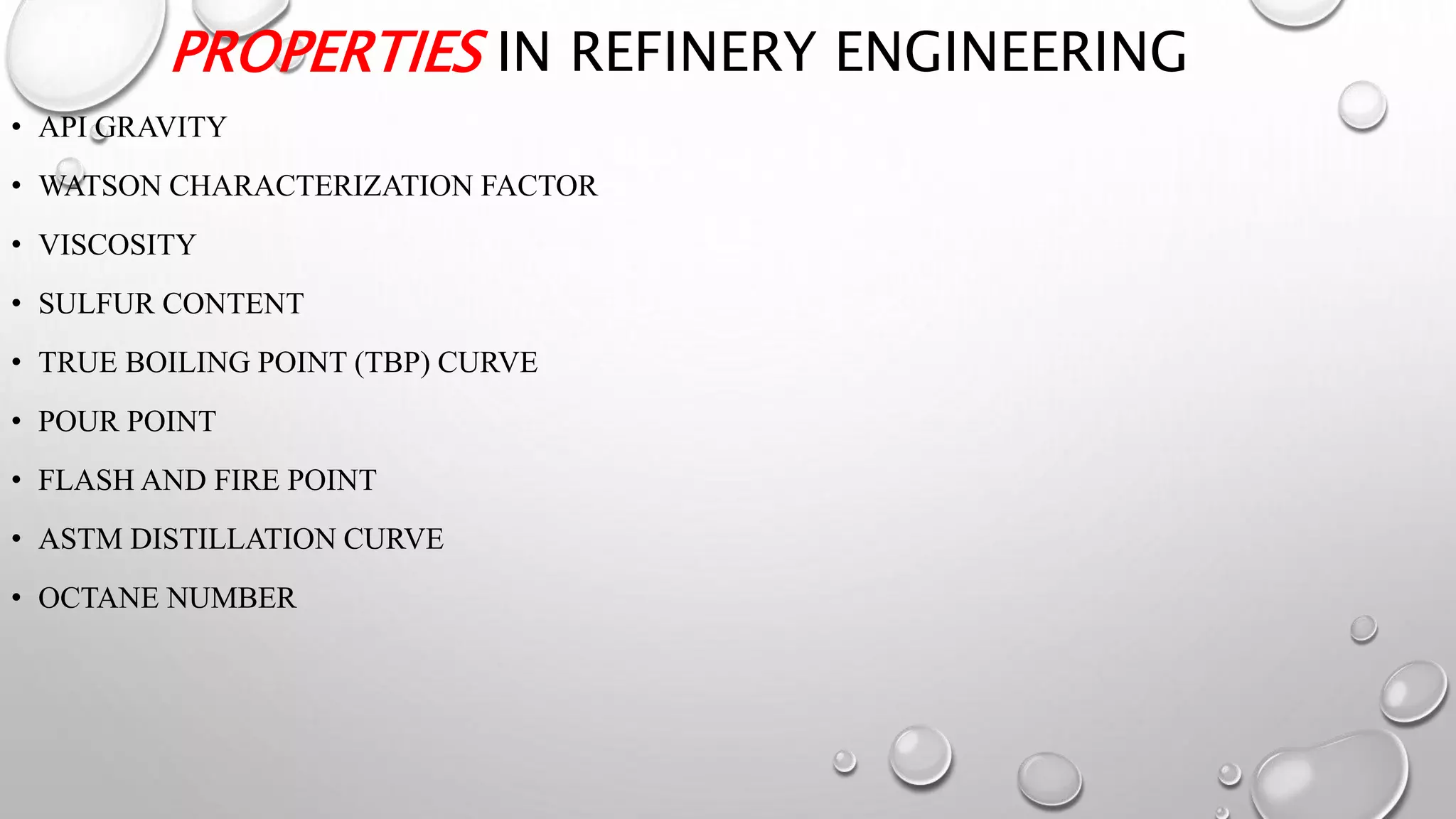 crude oil refining process - CDU & VDU | PPTX