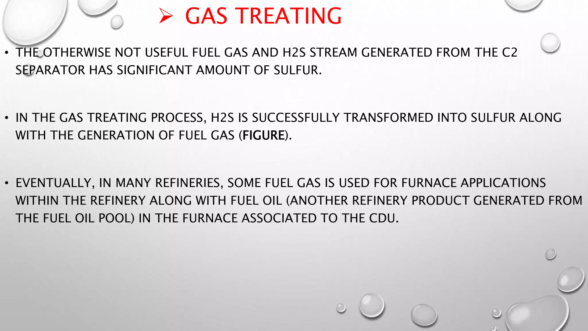 crude oil refining process - CDU & VDU | PPTX