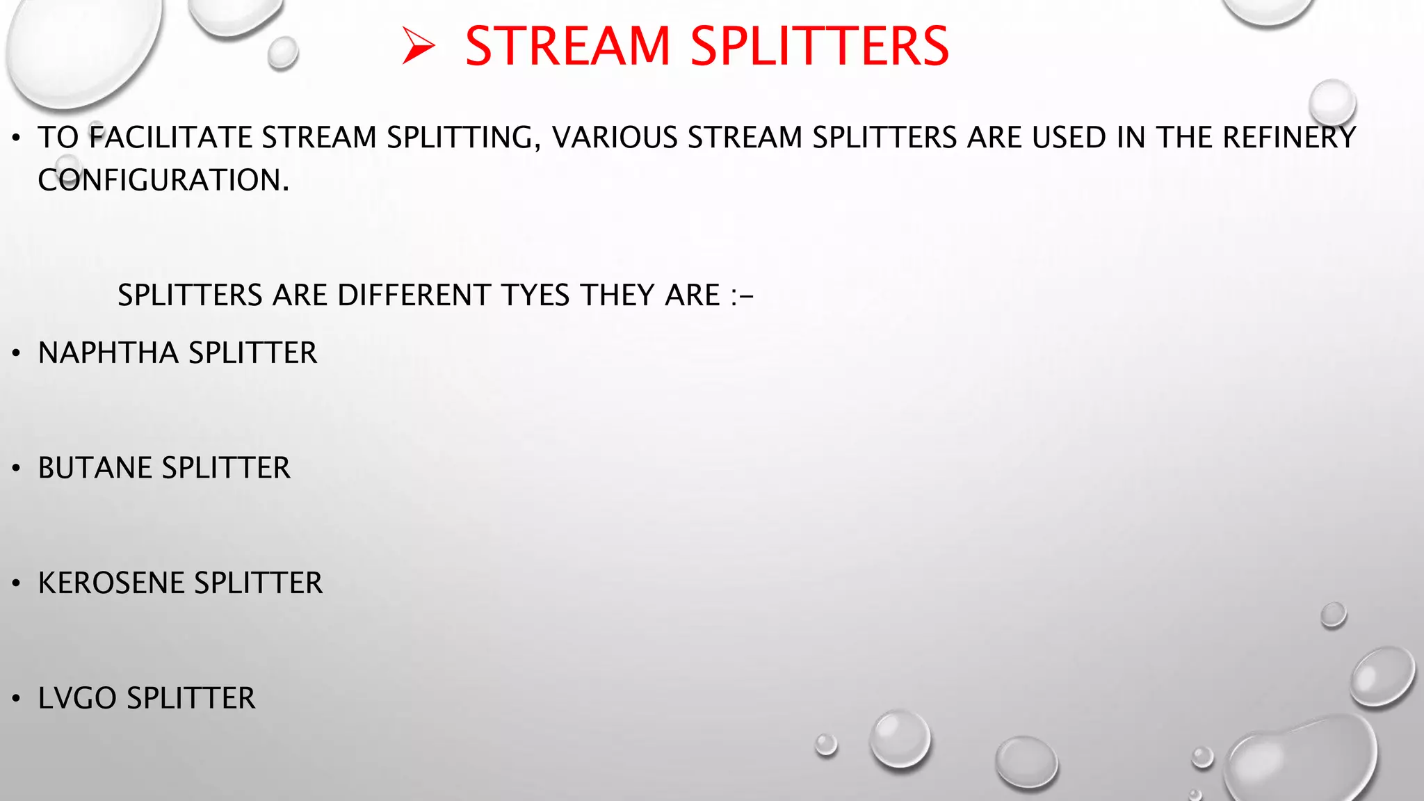 crude oil refining process - CDU & VDU | PPTX