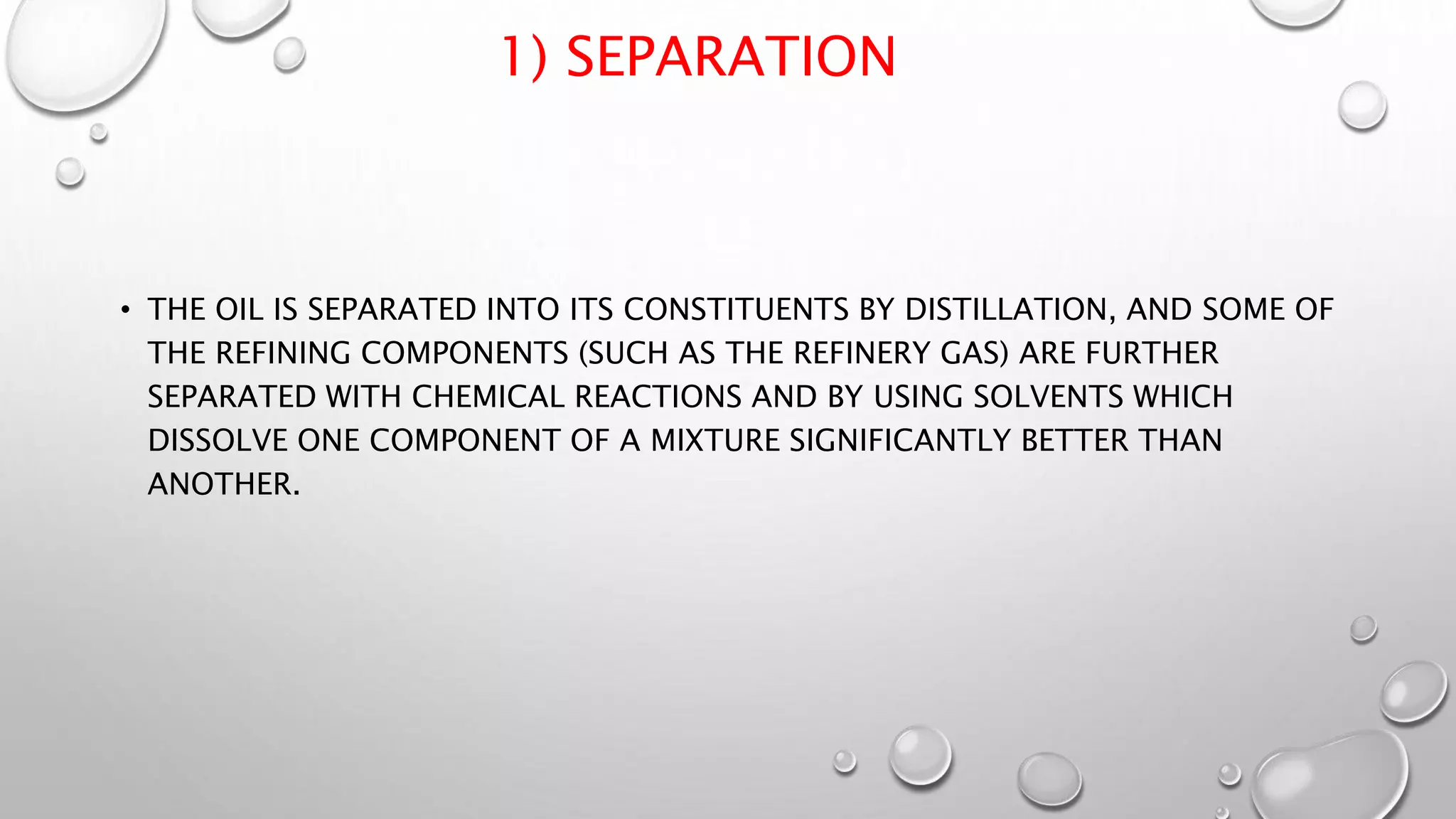 crude oil refining process - CDU & VDU | PPTX