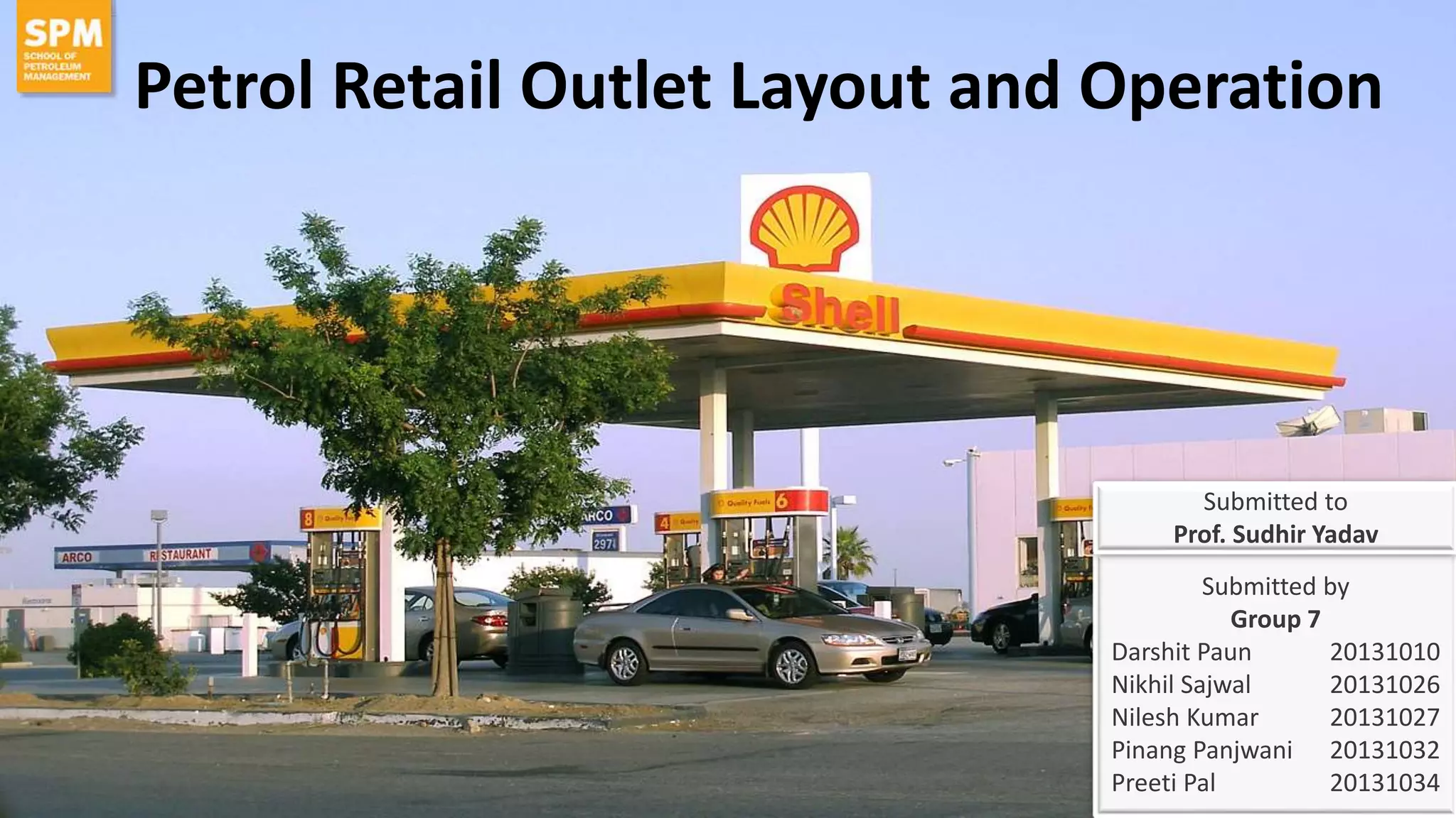 Operations Management at Petrol retail outlet | PPTX