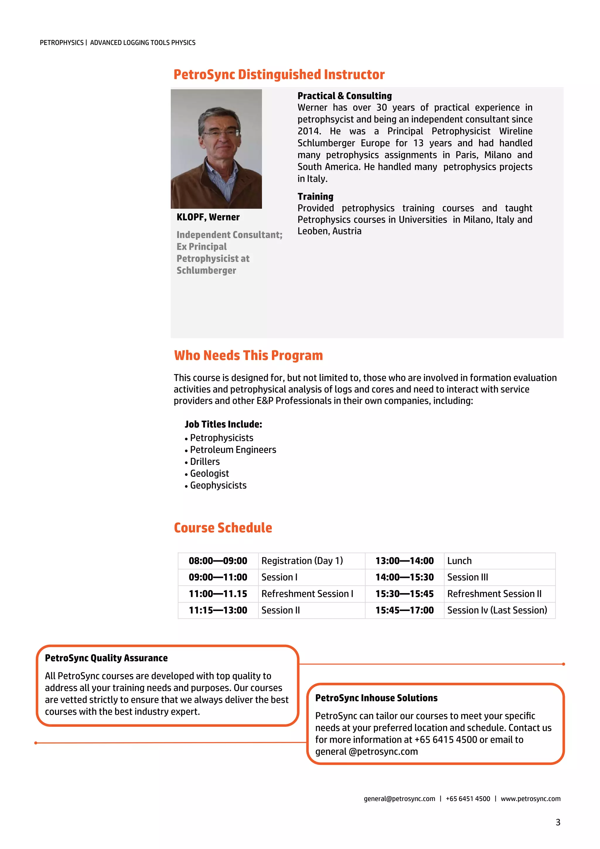 PetroSync Advanced Logging Tool Physics | PDF