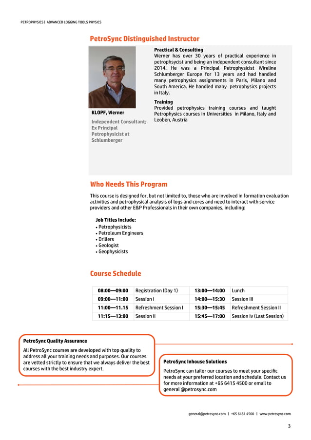 PetroSync Advanced Logging Tool Physics | PDF