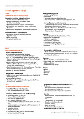 PetroSync - Advanced Seismic Data Acquisition and Processing | PDF