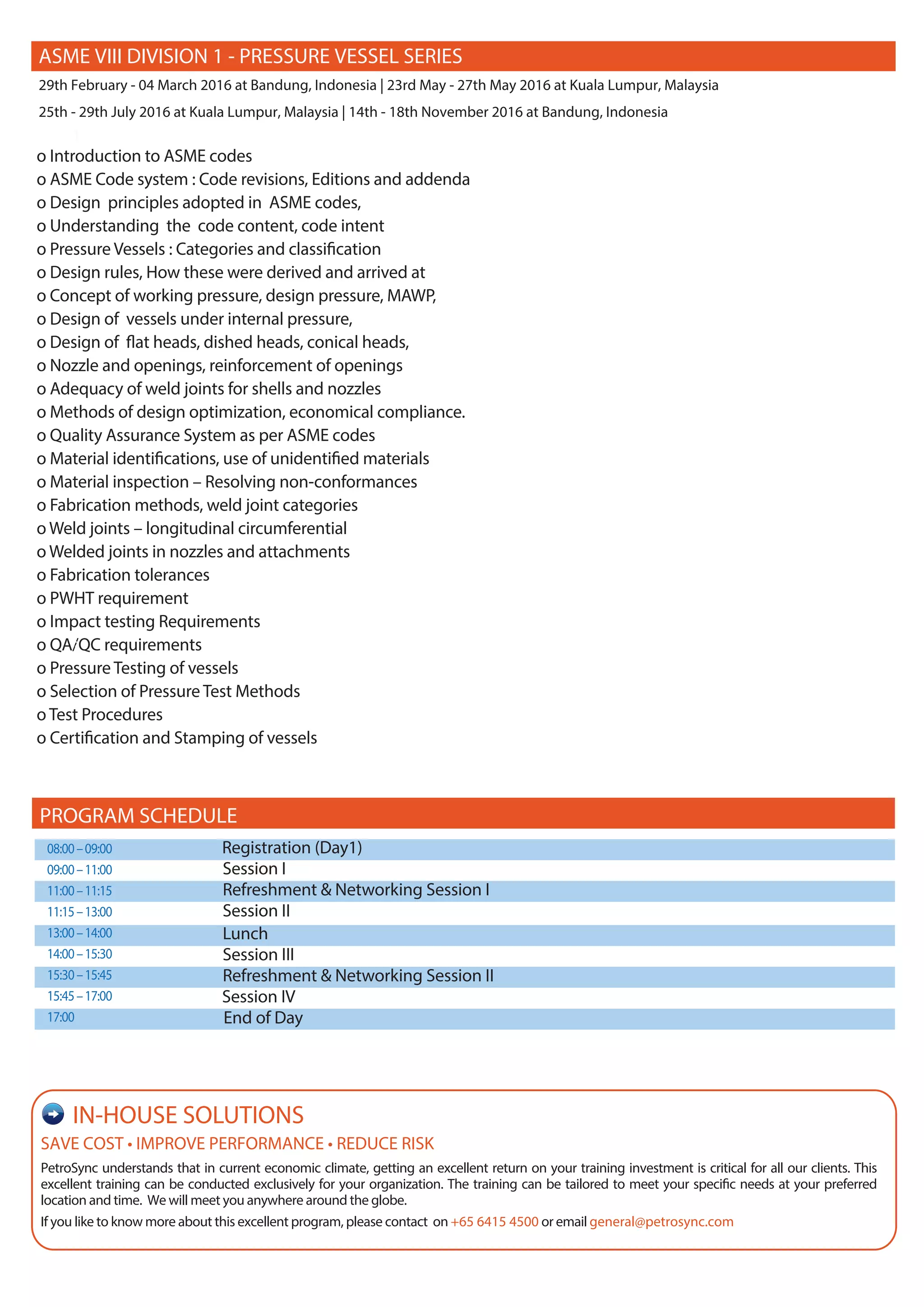 PetroSync - ASME VIII Division 1 & 2 Pressure vessel Series | PDF