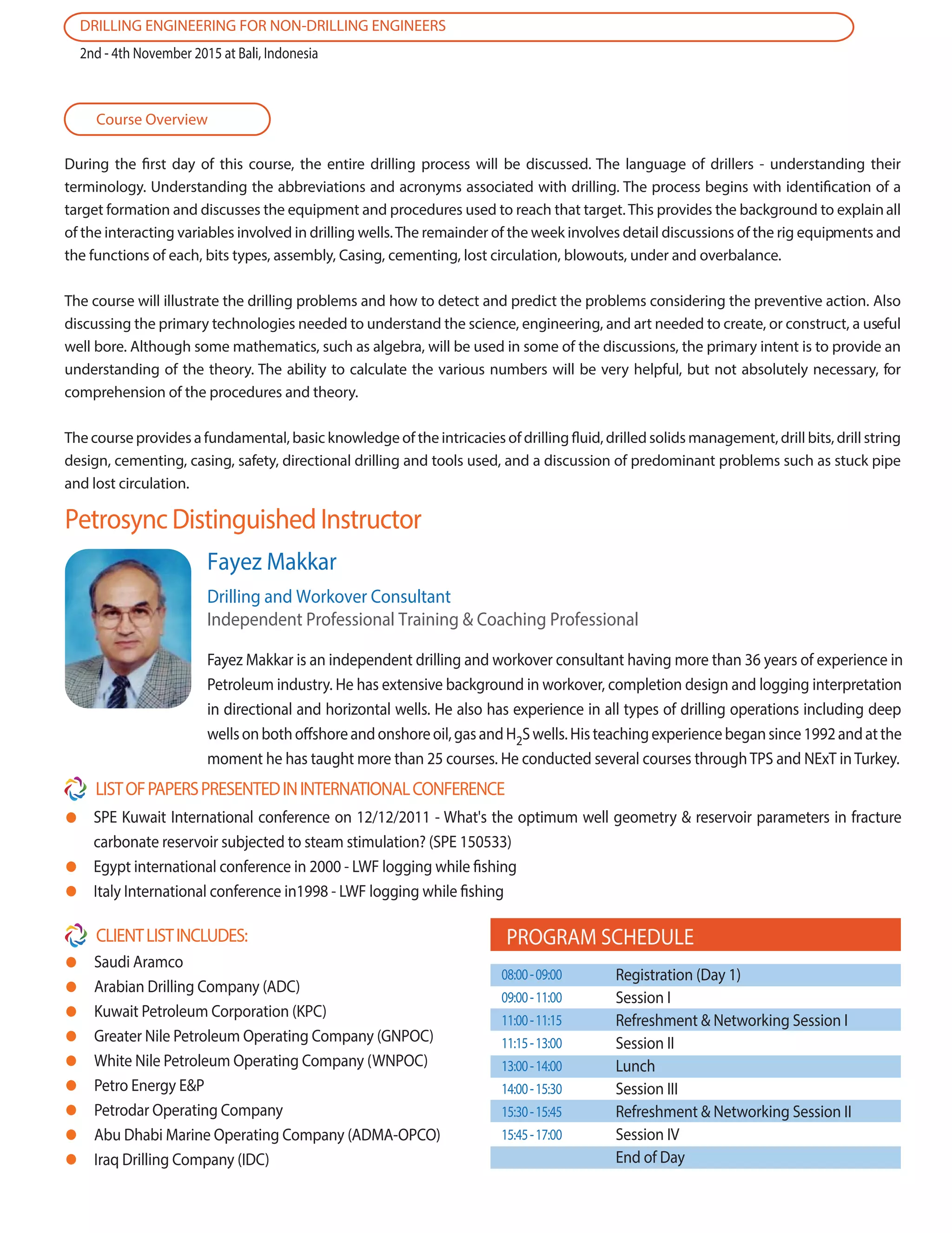 PetroSync - Drilling Engineering for Non-Drilling Engineers | PDF