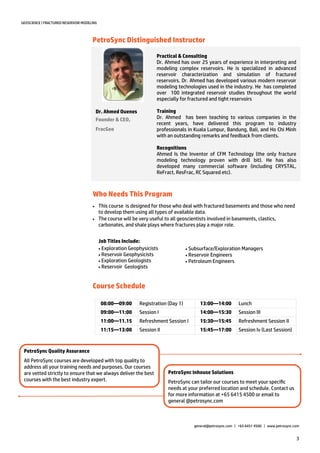 PetroSync - Fractured Reservoir Modeling with Application to Fractured ...