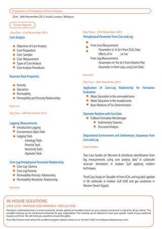PetroSync - Integration of Petrophysics and Core Analysis | PDF