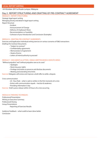 PetroSync - Legal Report Writing | PDF