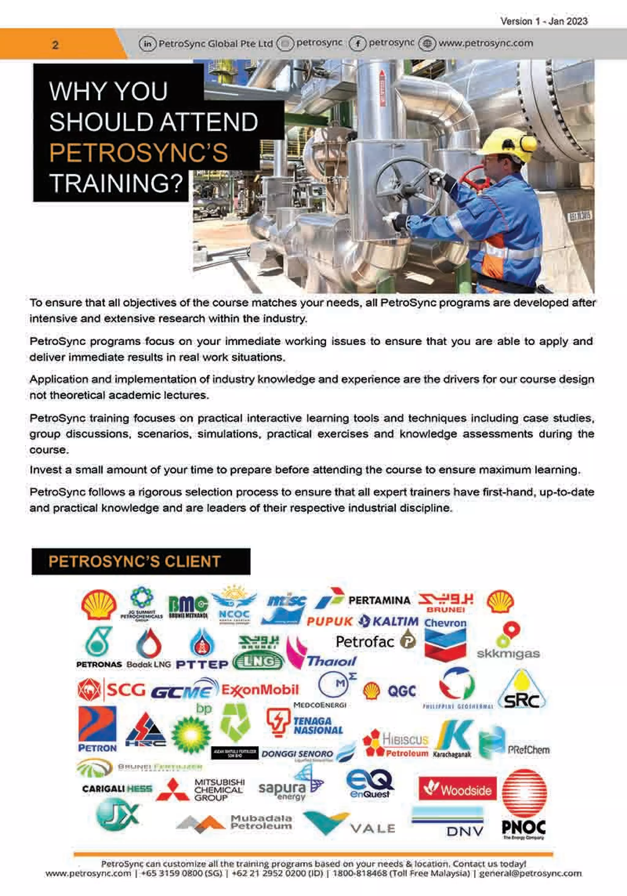 PetroSync - Oil and Gas, Petrochemical and Power Technical Training ...
