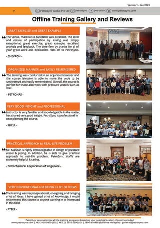 PetroSync - Oil and Gas, Petrochemical and Power Technical Training ...