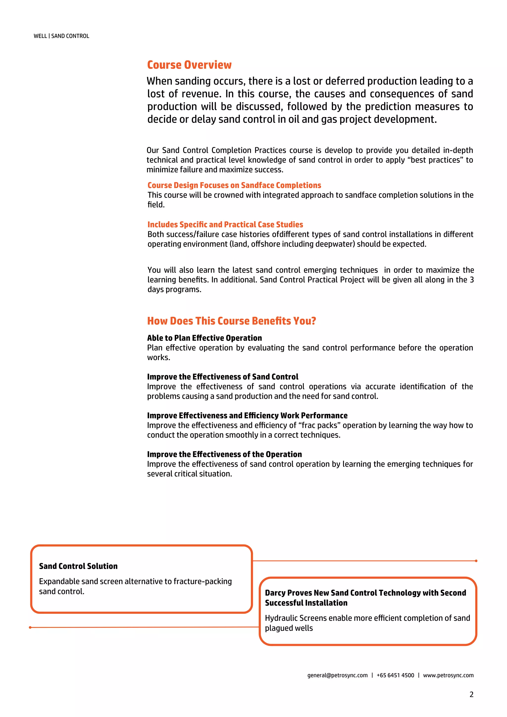 PetroSync - Sand Control Completion Practices | PDF
