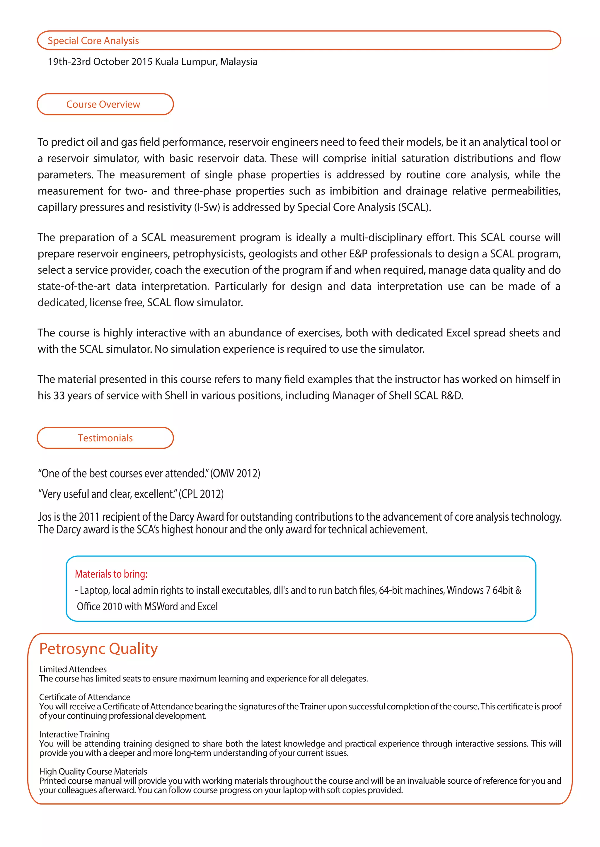 PetroSync - Special Core Analysis | PDF