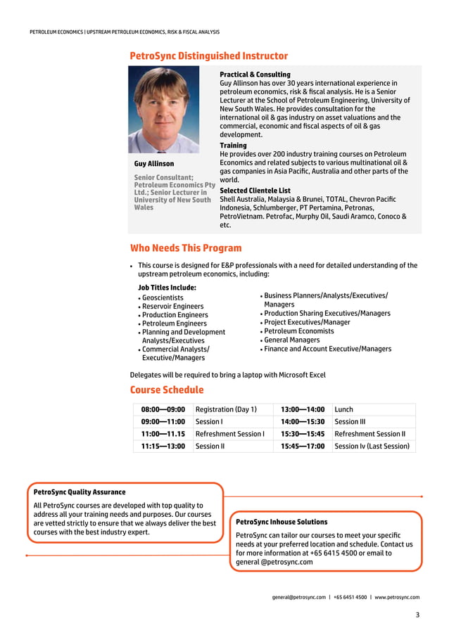 PetroSync - Upstream Petroleum Economics, Risk and Fiscal Analysis | PDF | Business Accounting ...