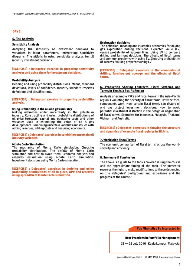 PetroSync - Upstream Petroleum Economics, Risk and Fiscal Analysis | PDF | Business Accounting ...