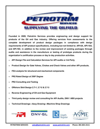 PETROTRIM DESIGN API6A.pdf