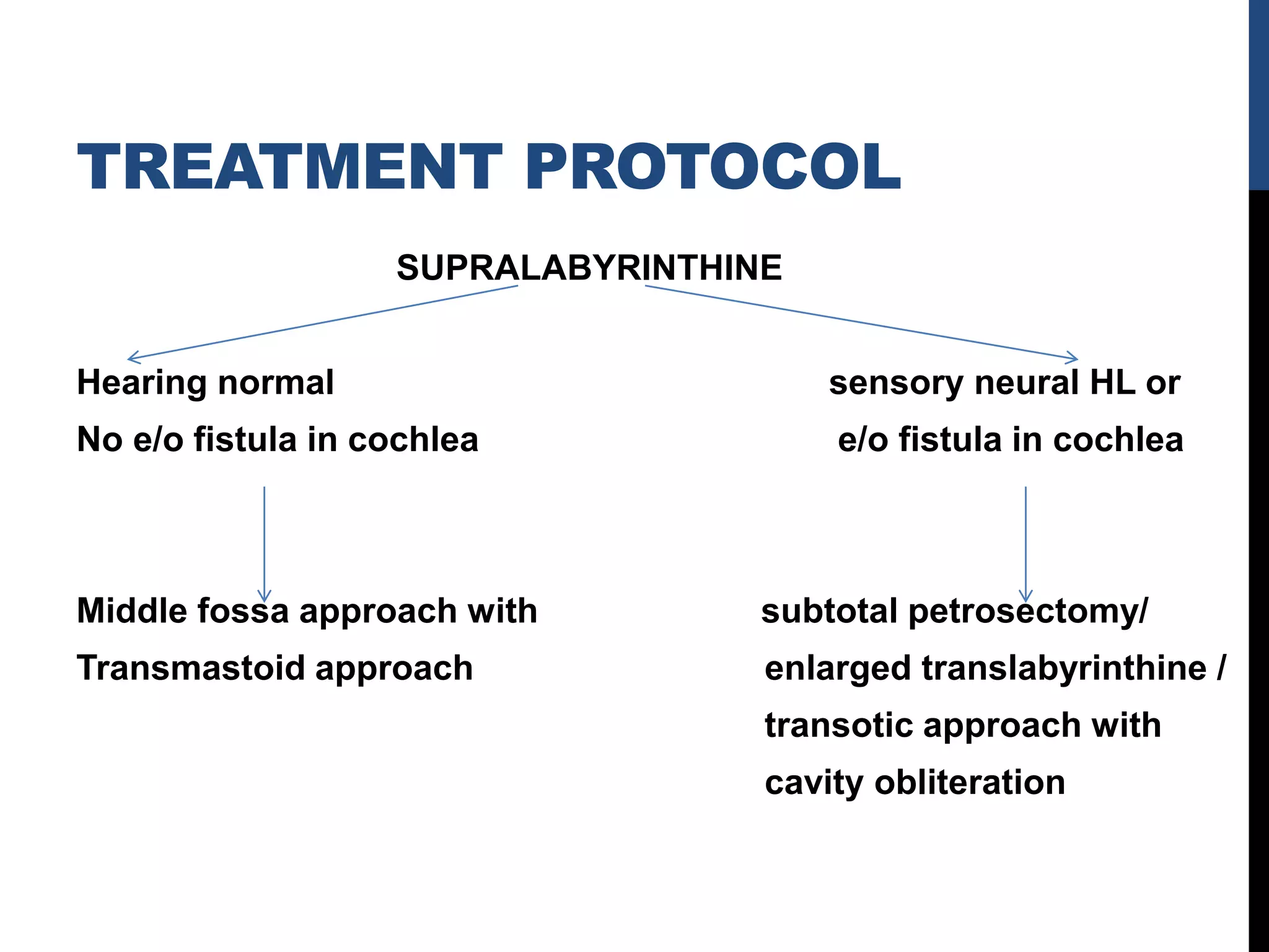 Petrous cholesteatoma sample | PPTX