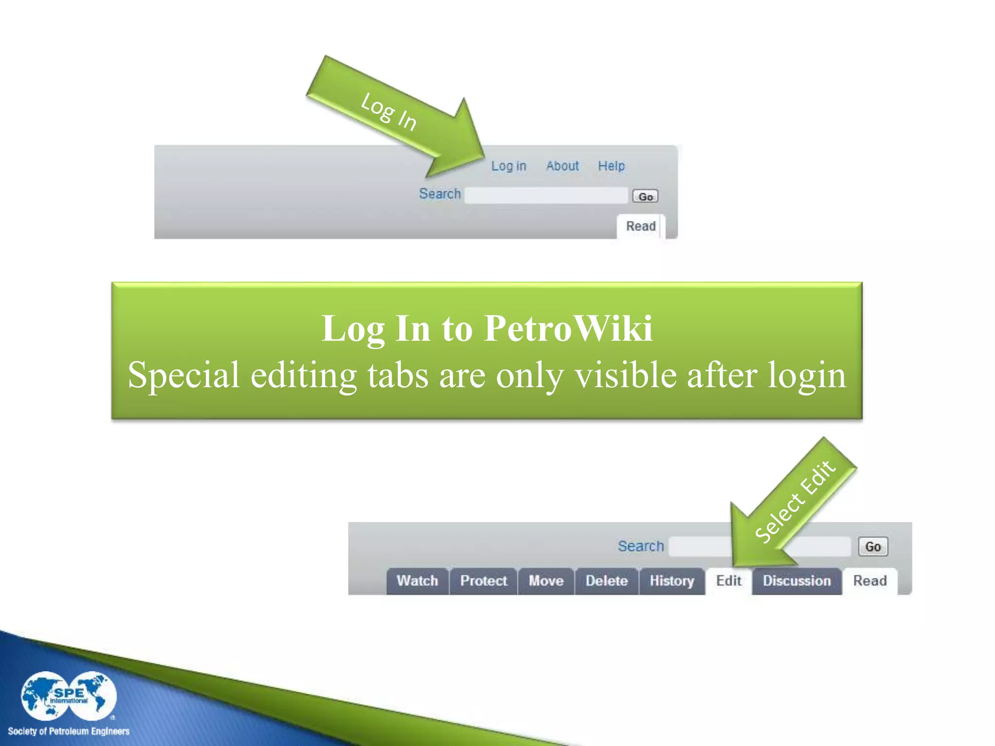 PetroWiki - How to Add Headings | PPTX