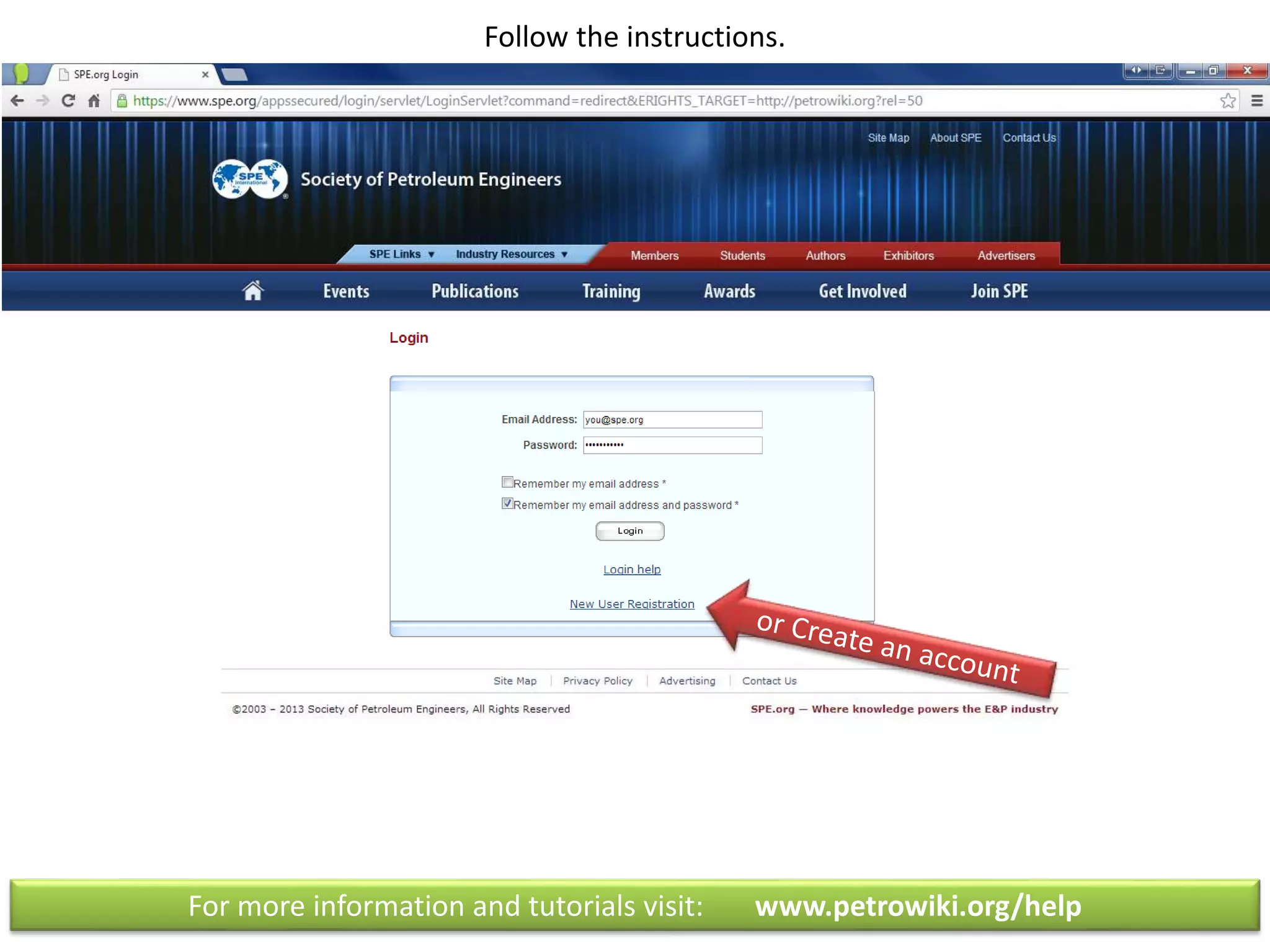 PetroWiki - How to Log In | PPTX