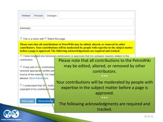 PetroWiki - The Edit Overview | PPT