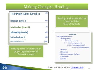 PetroWiki - The Moderator's Guide | PPTX