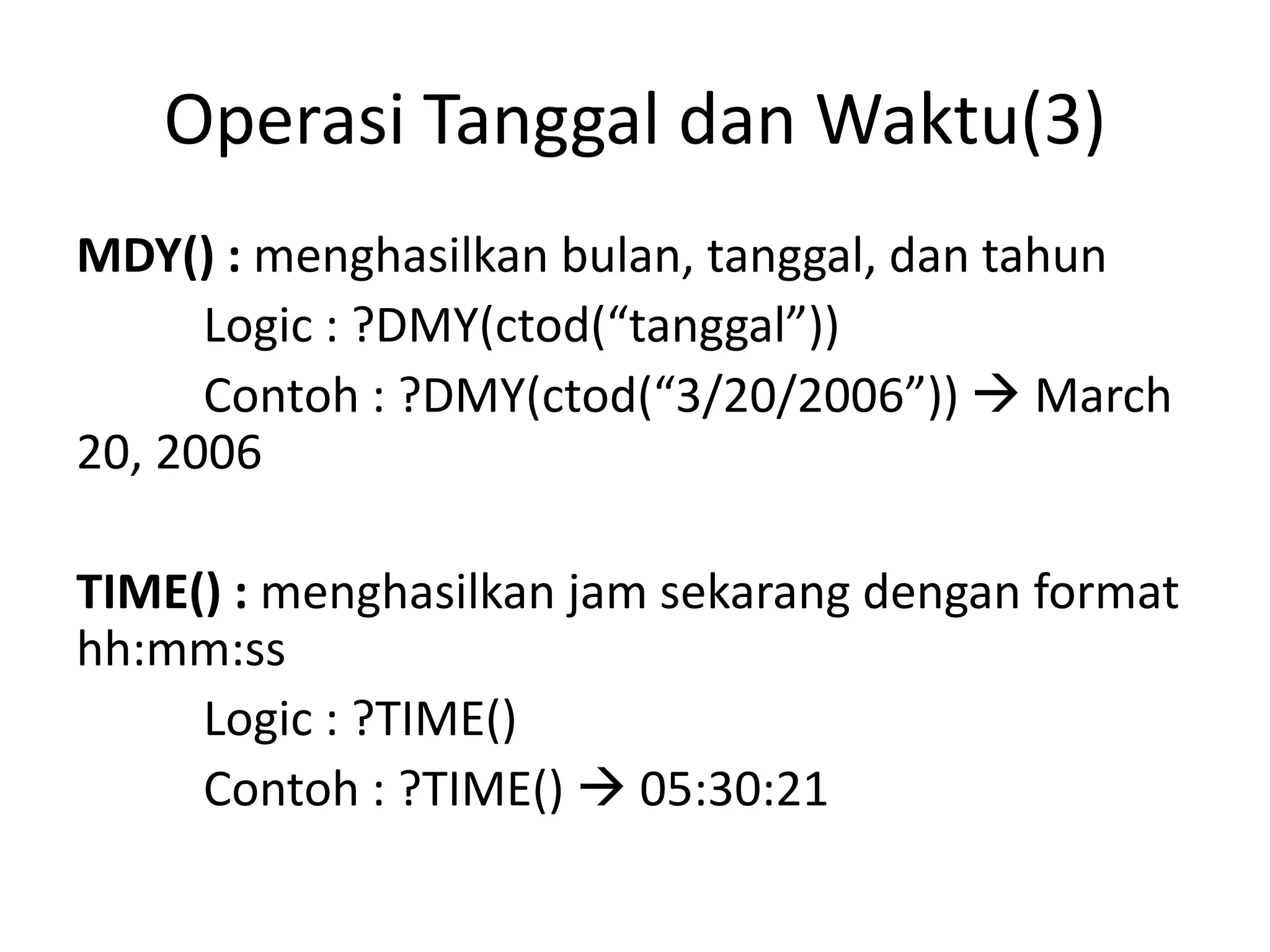 Pemrograman Terstruktur 3 | PPTX