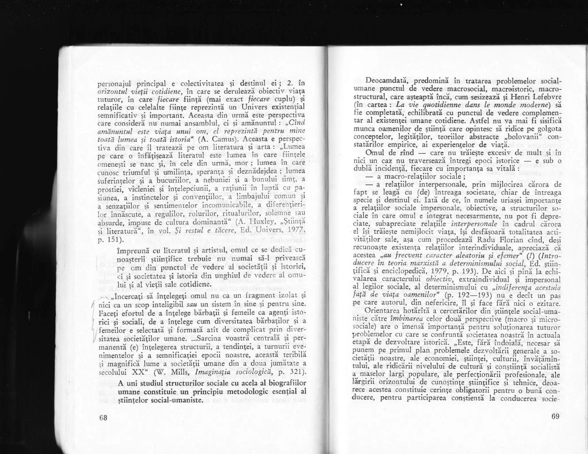 Petru Panzaru - Conditia umana din perspectiva vietii cotidiene | PDF