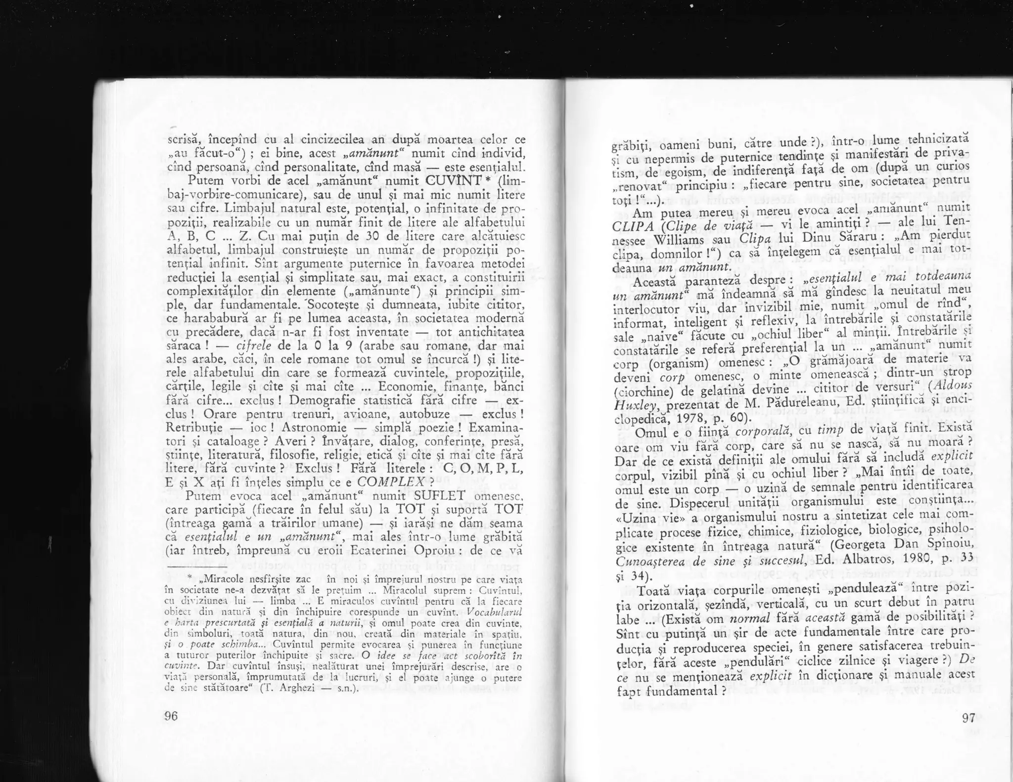 Petru Panzaru - Conditia umana din perspectiva vietii cotidiene | PDF