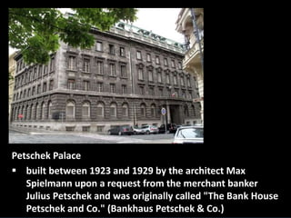 Petschek & Co. | PPTX