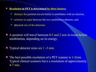 Principles and application of PET CT & PET MR | PPT