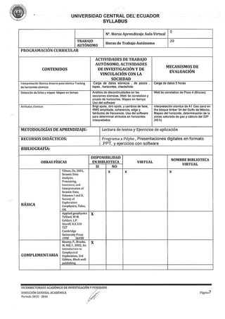 Petsil geofisica | PDF