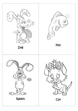 Pets mini book preschool | PDF