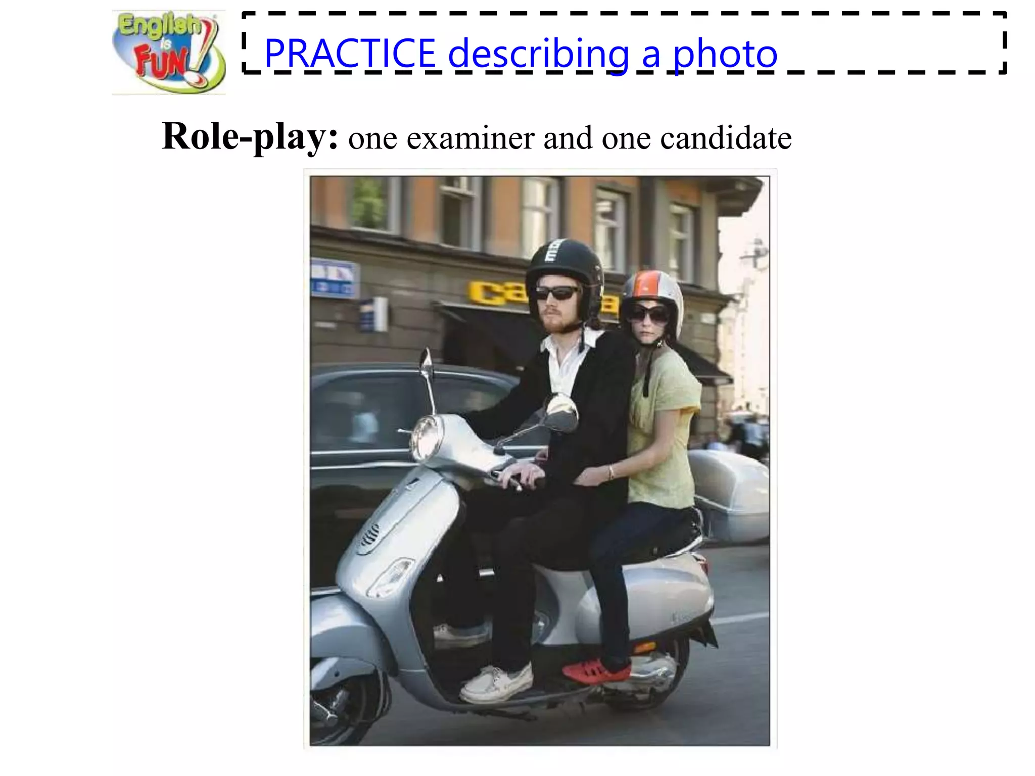 Pet speaking PICTURE DESCRIPTION | PPTX