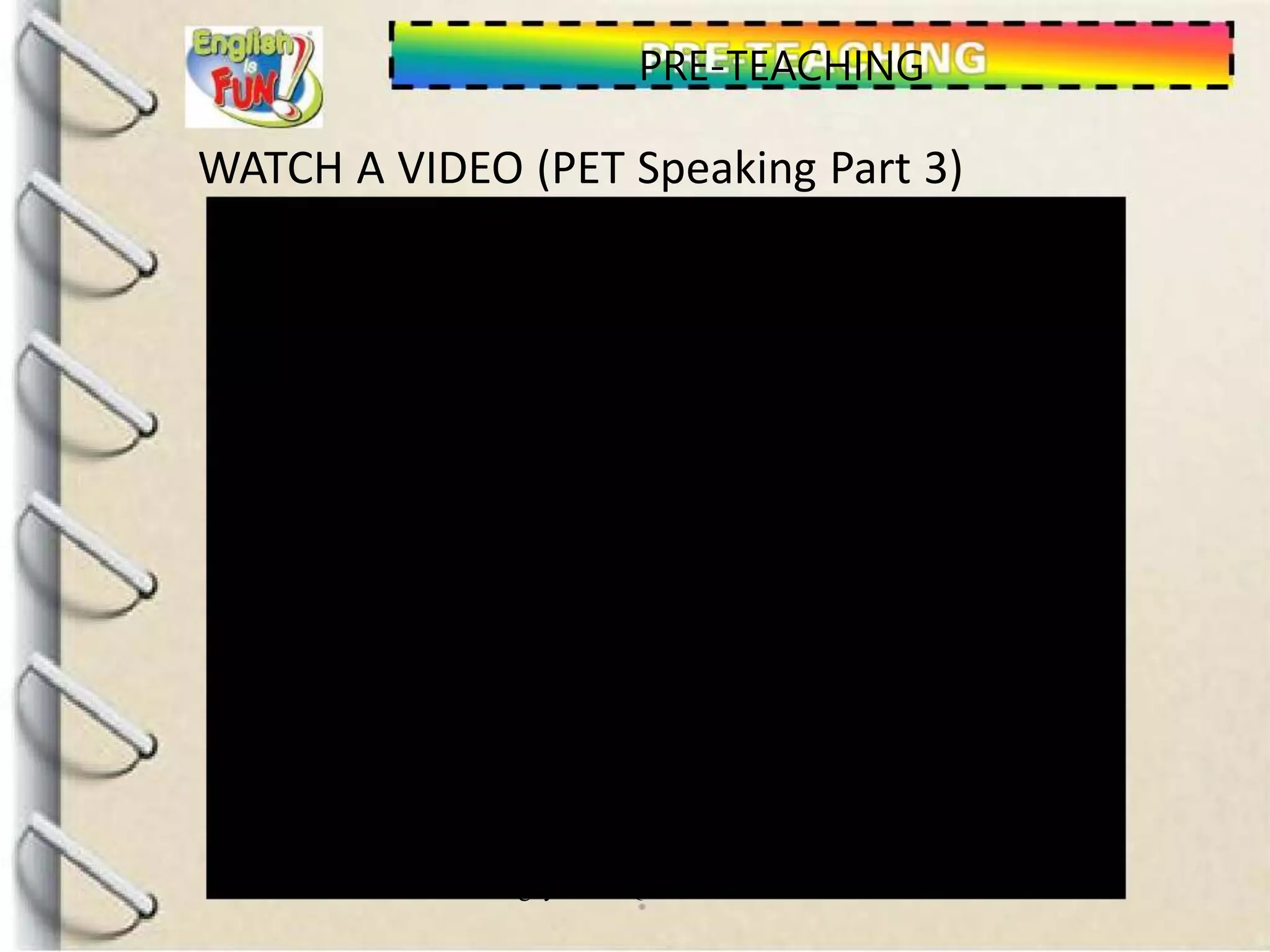 Pet speaking PICTURE DESCRIPTION | PPTX