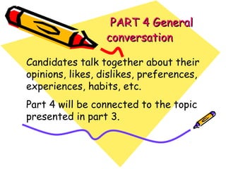 PET speaking tips | PPS