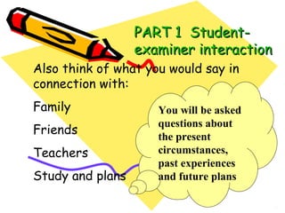 PET speaking tips | PPT