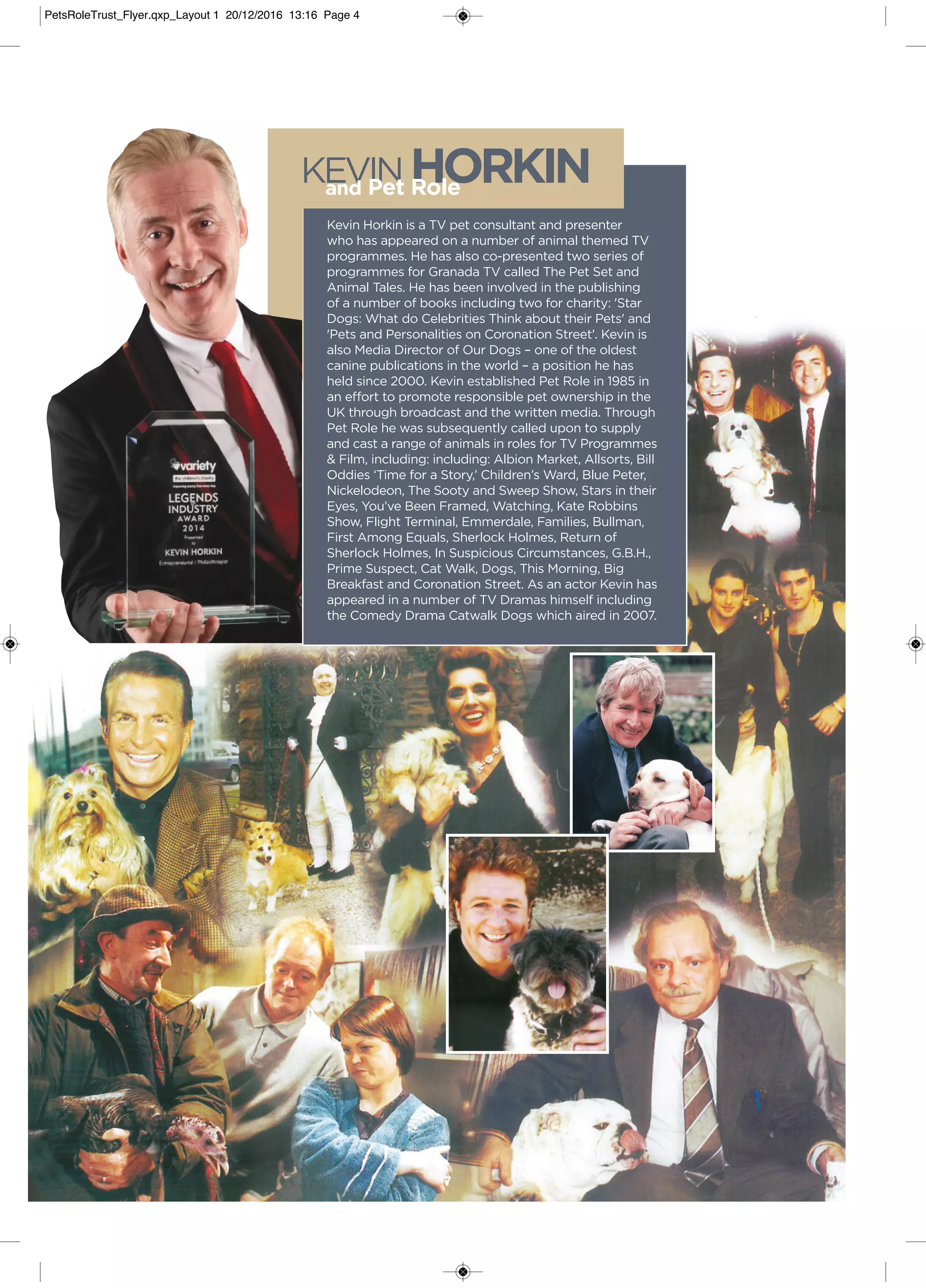 Pet Role Trust Flyer | PDF | Dogs | Pets