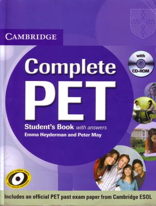 PET student's book with answers (fixed) | PDF