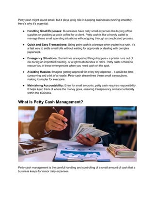 Petty Cash Management 101 - Tips And Techniques.pdf