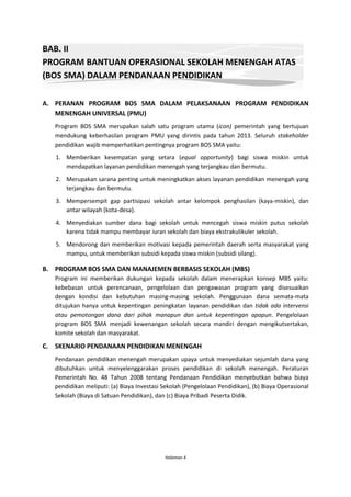 Petunjuk Teknis BOS SMA 2013 (PENTING) | PDF