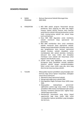 Petunjuk Teknis BOS SMA 2013 (PENTING) | PDF