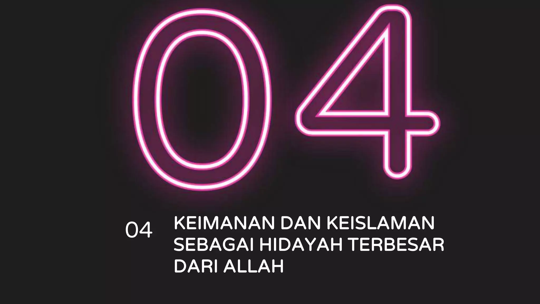 PETUNJUK ALLAH SWT (HIDAYAH) | PPTX